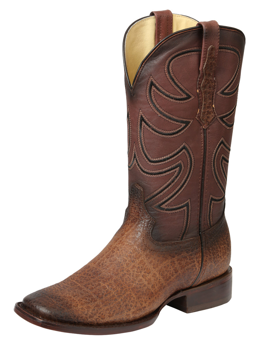 Men’s El General Rodeo Boots - Tobacco Elephant Print 45665 – Margarita ...